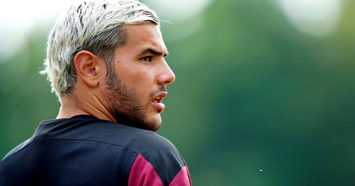 Theo a gólörömével üzent a francia kapitánynak